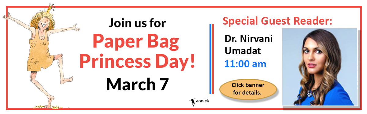 Paperbag Princess Banner – Portage Library