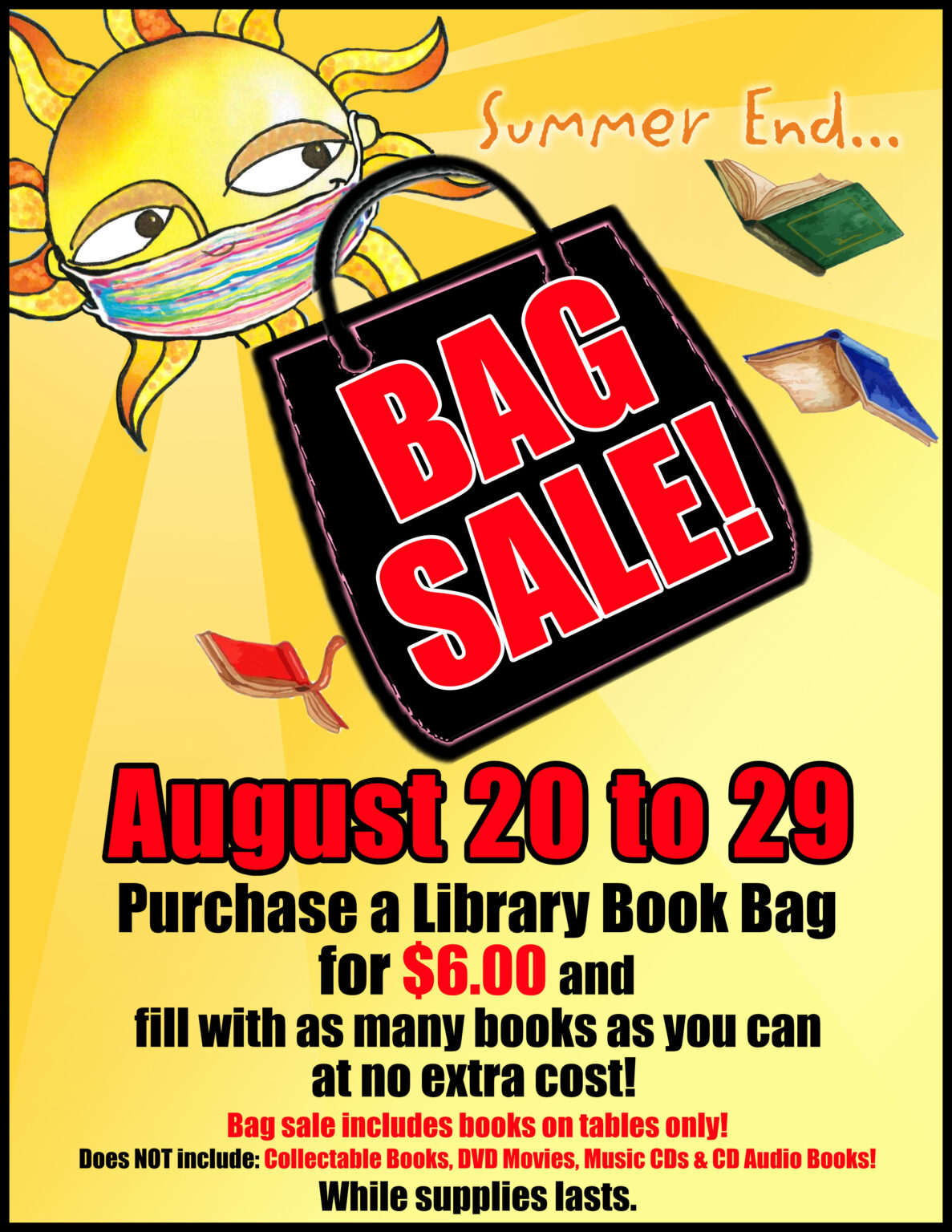 Bag Sale Internal Poster – Portage Library
